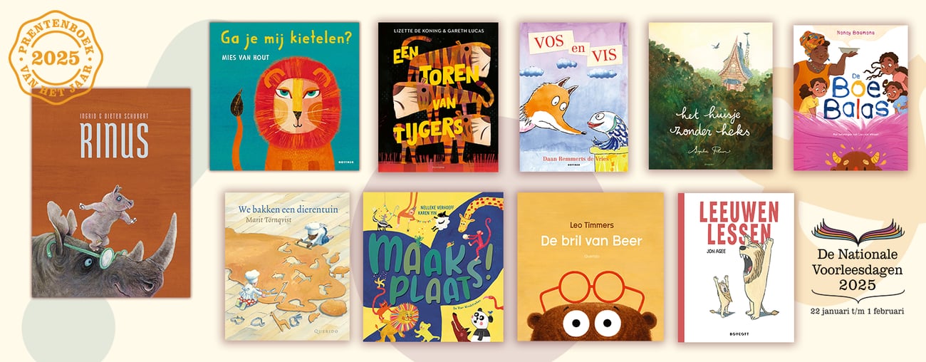 Rinus uitgeroepen tot Prentenboek van het Jaar 2025 - Stichting Lezen
