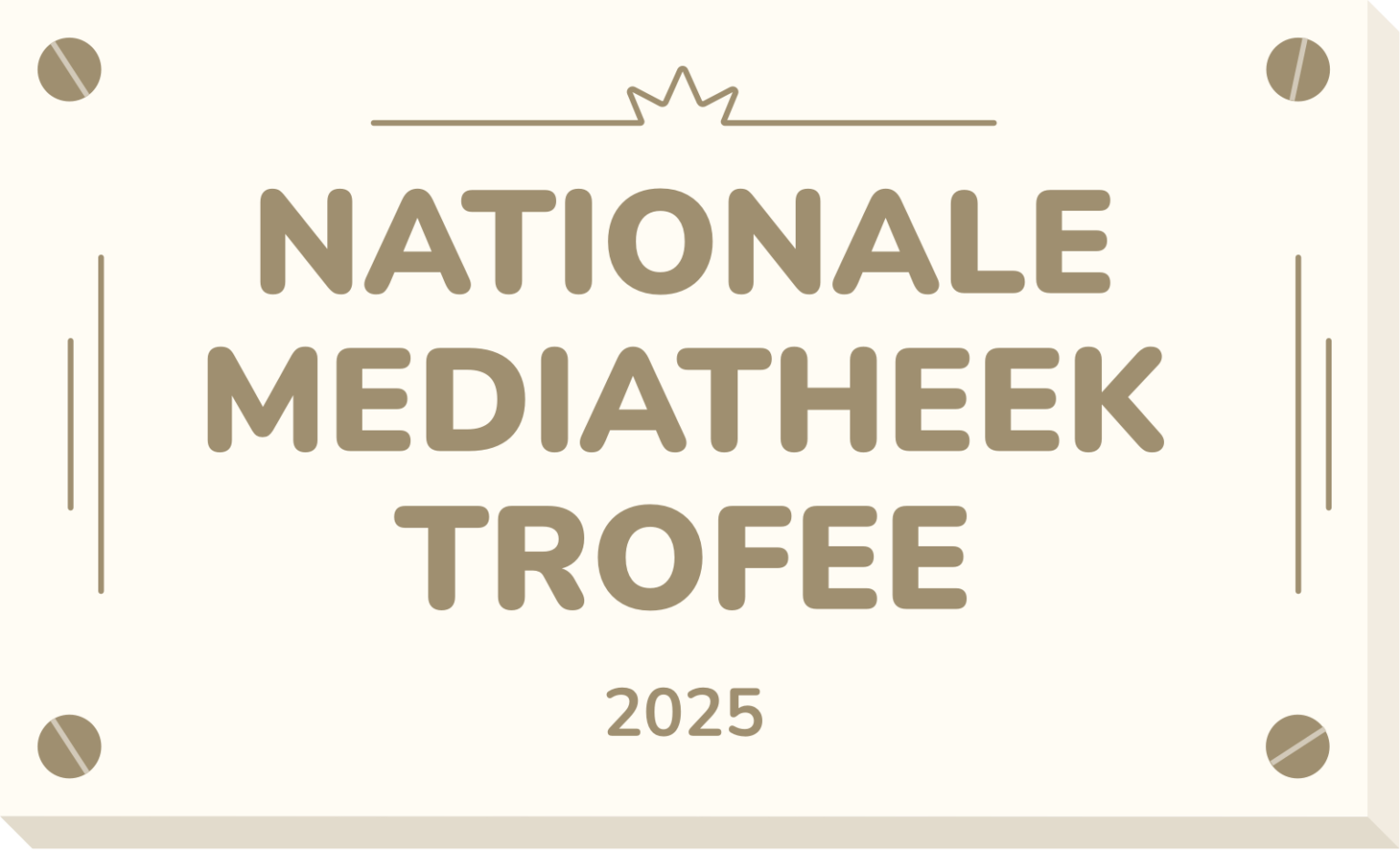 Drie kansmakers voor Nationale Mediatheektrofee 2025 - Stichting Lezen